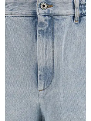 Loewe Denim Cargo Shorts - Blue