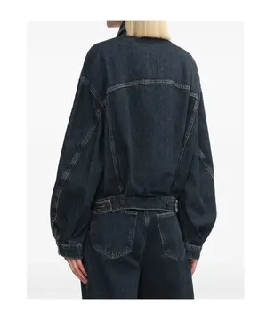 AGOLDE Denim Button Jacket - Black