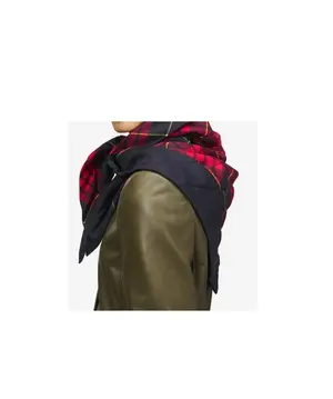 Alexander McQueen Quilted Tartan Scarf