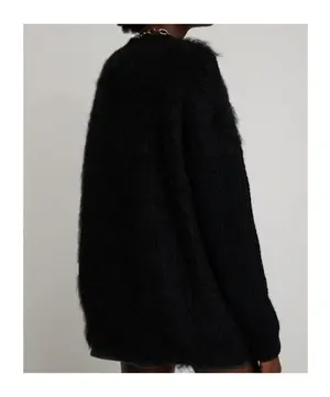 Junya Watanabe Wool Patchwork Oversized Knit Sweater