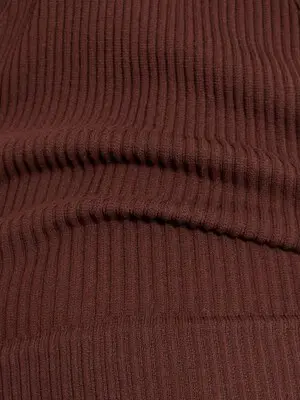 ANDREĀDAMO Ribbed Jersey Bra W/ Straps