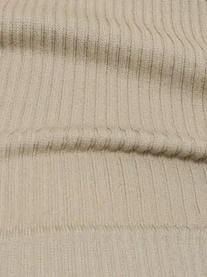 ANDREĀDAMO Ribbed Jersey Bra With Adjustable Straps