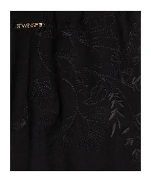 TWINSET Jacquard Straight-leg Trousers