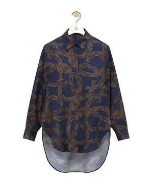 Loewe Relaxed Anagram Print Shirt