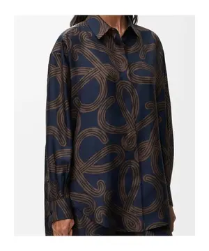 Loewe Relaxed Anagram Print Shirt