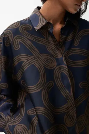 Loewe Relaxed Anagram Print Shirt