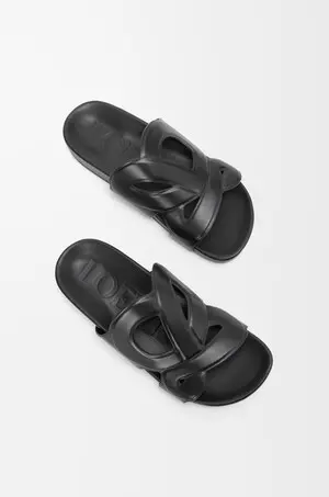Loewe Logo-shape Flat Sandals
