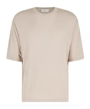 ROBERTO COLLINA Crewneck Knitted T-shirt
