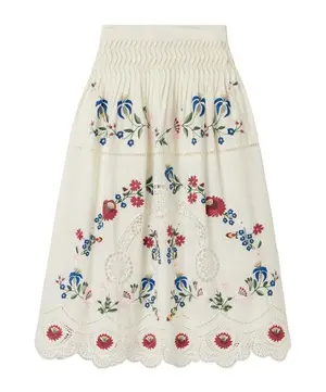 Sea Zip Up Skirts