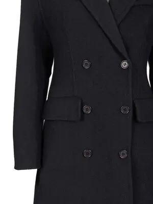 P.a.r.o.s.h Double-breasted Tailored Coat - Black
