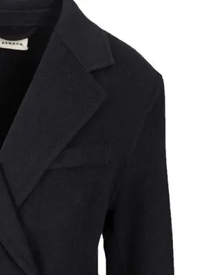 P.a.r.o.s.h Double-breasted Tailored Coat - Black