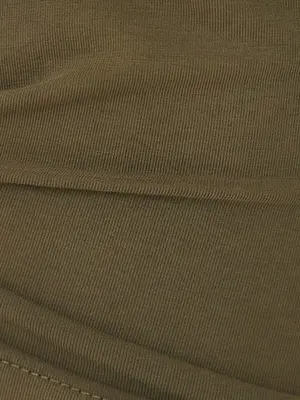 ENTIRE STUDIOS Micro Cropped T-shirt - Green