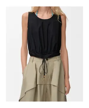 Loewe Sleeveless Drawstring Top