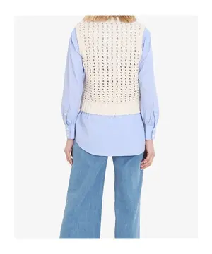 FRAME Woven Design Vest