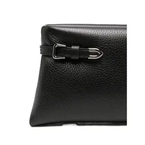 Brunello Cucinelli Leather Clutch Bag - Black