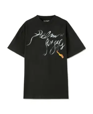 Palm Angels Logo Printed Crewneck T-shirt