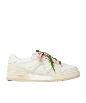 Fendi Match Low-top Sneakers - White