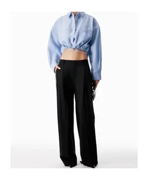 Alexander Wang Tropical Tailored Pants - Black
