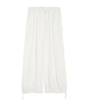 Max Mara Drawstring Wide-leg Trousers