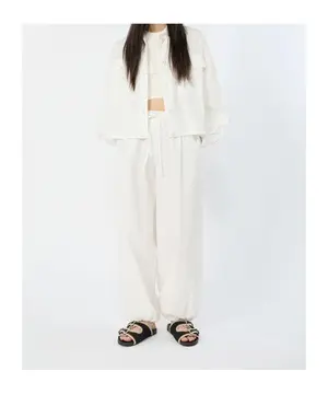 Max Mara Drawstring Wide-leg Trousers