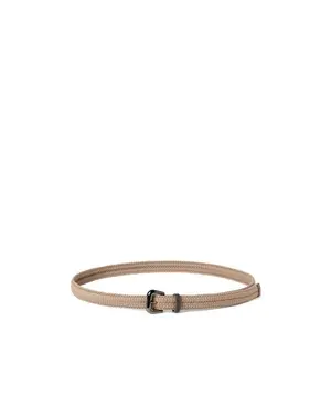 Brunello Cucinelli Braided Belt - Nude