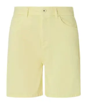 Marella Belt Loop Shorts - Yellow