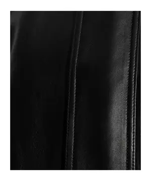 Balenciaga Leather Bomber Jacket