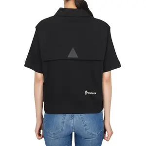 Moncler Short Sleeve Polo Shirt With Logo Detail