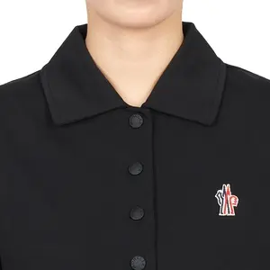 Moncler Short Sleeve Polo Shirt With Logo Detail