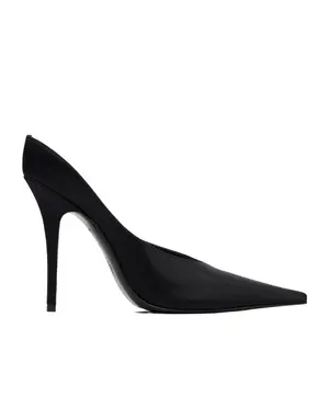 Amina Muaddi Anok Mule 105 Pointed-toe High Heels