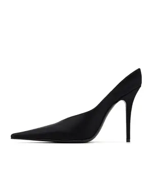 Amina Muaddi Anok Mule 105 Pointed-toe High Heels