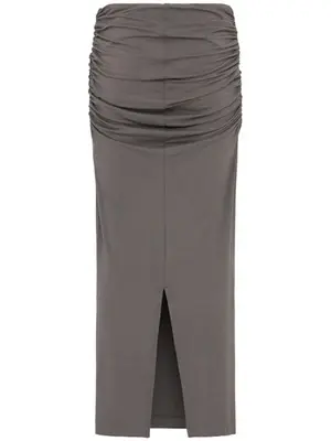 ENTIRE STUDIOS Surge Ruched Maxi Skirt