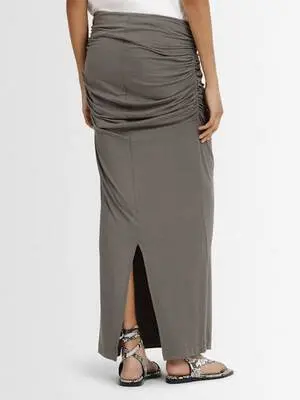 ENTIRE STUDIOS Surge Ruched Maxi Skirt