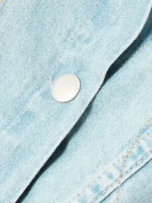 Sea Patchwork Denim Shirt