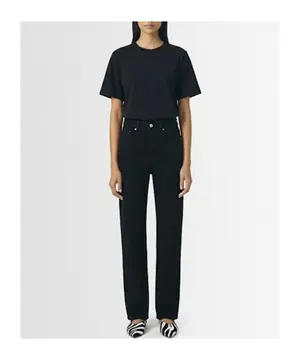 Khaite Allen Silk Top - Black