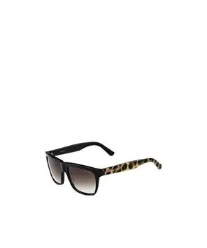 JIMMY CHOO Jimmy Choo Logo Print Sunglasses Black