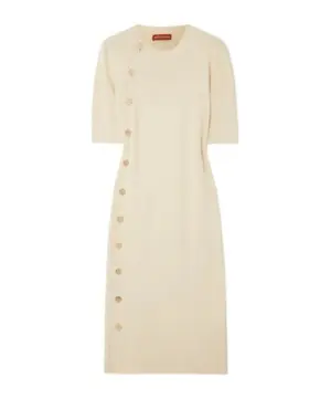 Altuzarra Midi Dress With Button Details - Nude