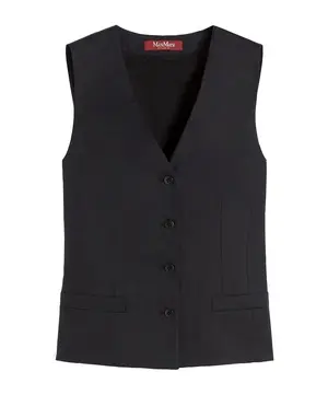 Max Mara Carnet V-neck Waistcoat