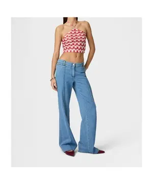 Missoni Zigzag-knit Halterneck Top