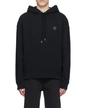 Maison Kitsuné Fox Head Patch Hoodie - Black