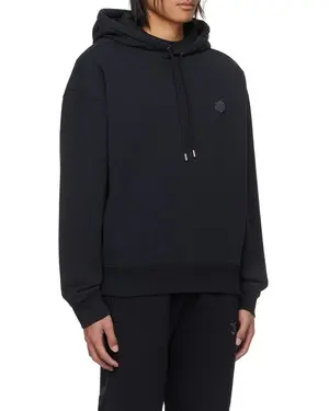 Maison Kitsuné Fox Head Patch Hoodie - Black