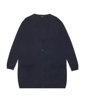 Max Mara Long-sleeved Knitted Cardigan
