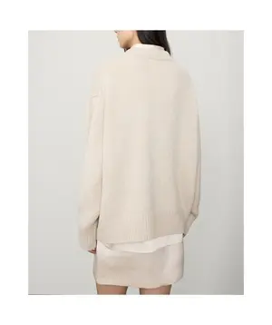 LISA YANG Renske Cashmere Crewneck Sweater - Nude