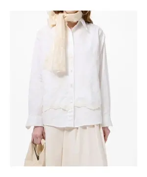Our Legacy Oversized Flower-motif Shirt