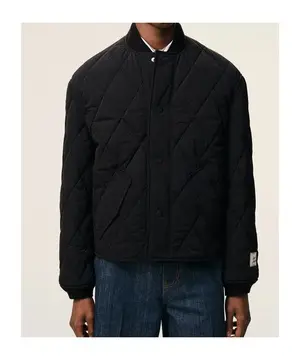 Ami Quilted Bomber Jacket