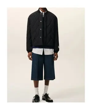 Ami Quilted Bomber Jacket
