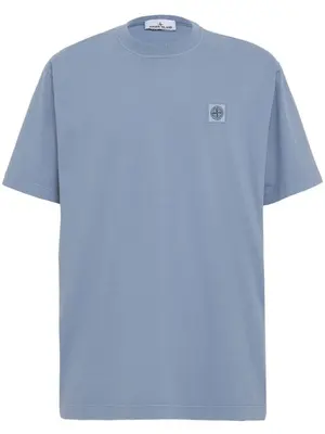 Men's Stone Island Blue T-shirts