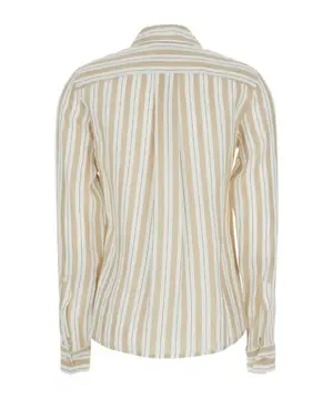 SEMICOUTURE Striped Linen Shirt