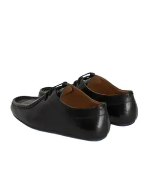 JIL SANDER Lace-up Round Toe Shoes - Black