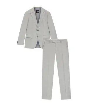 Hugo Boss Huge Single-breasted Suit - Gray